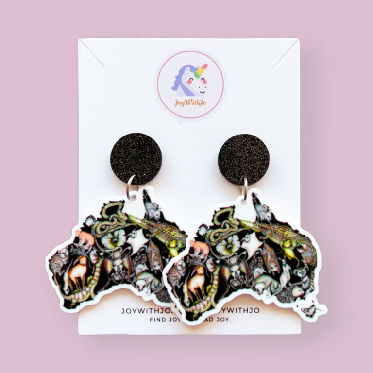 NAIDOC Week Aboriginal Art Australian Animals Earrings - Joy With Jo