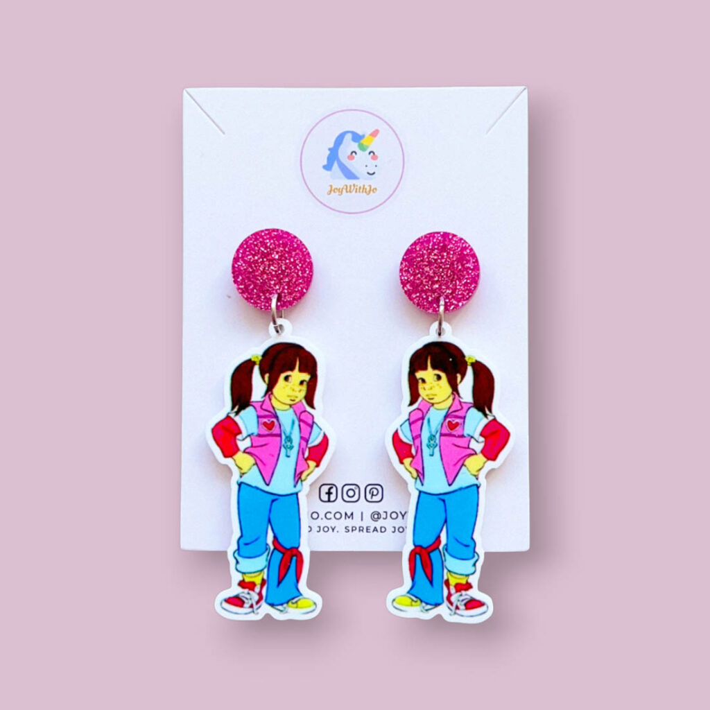 Punky Power Punky Brewster Earrings - Joy With Jo