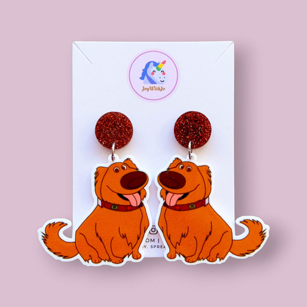 Too Cute Up The Movie Dug Earrings - Joy With Jo